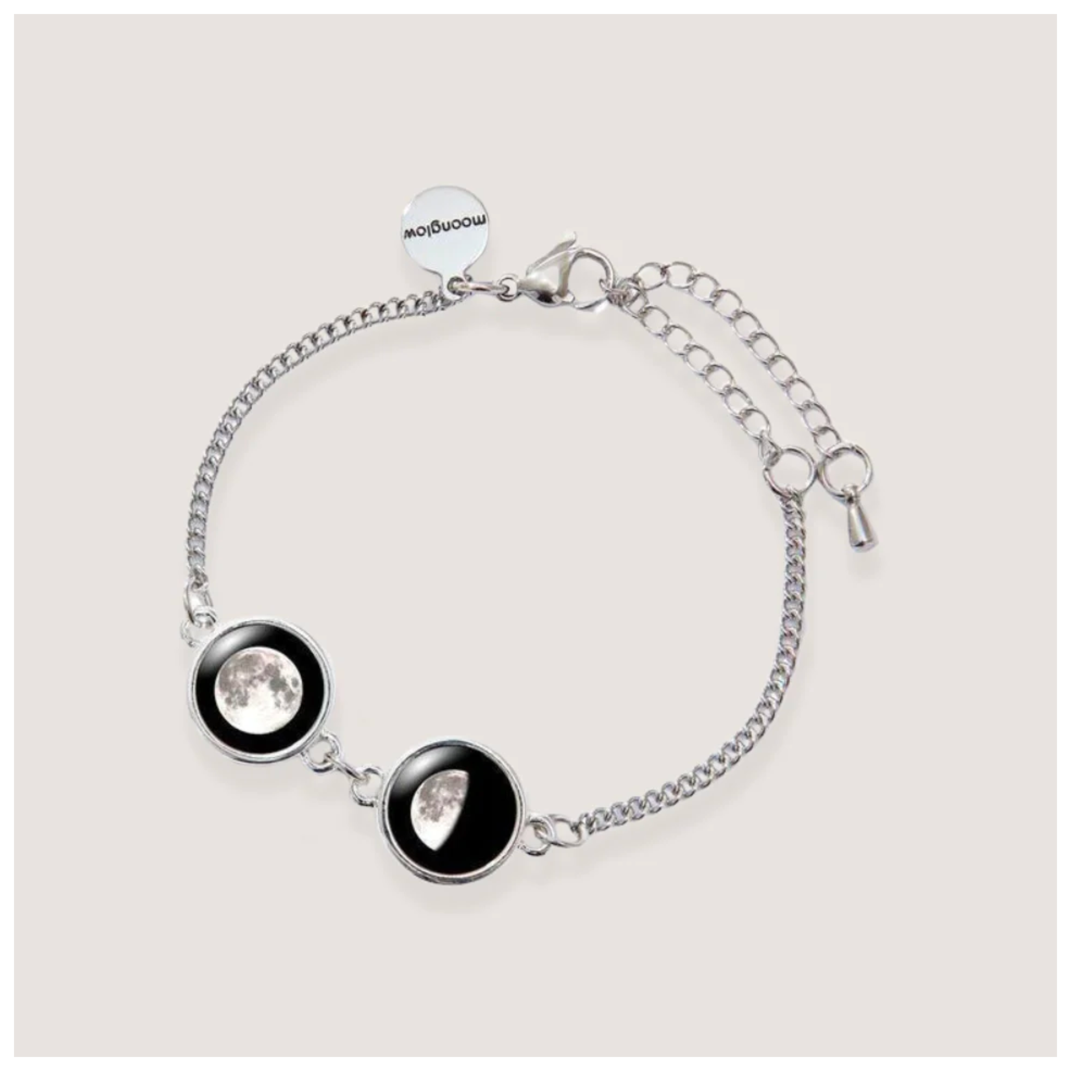 Double Moon Pallene Bracelet | Moonglow – Moonglow Australia