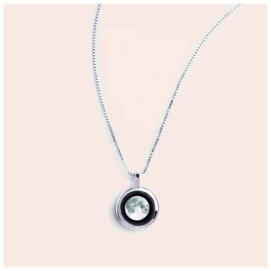 Theia Necklace in Sterling Silver – Moonglow Australia
