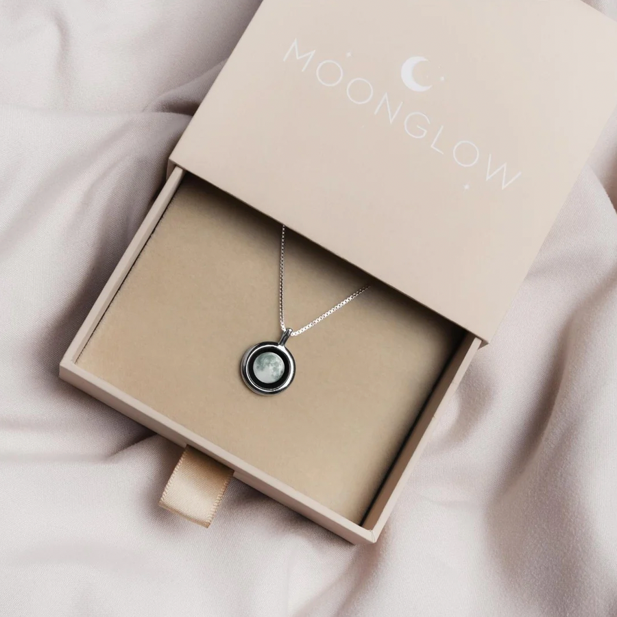 Theia Necklace in Sterling Silver – Moonglow Australia